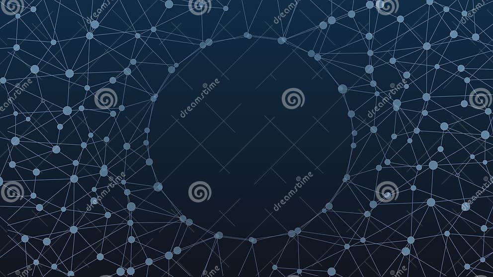 Abstract Geometric Background. Plexus Mesh Backdrop. Vector Stock ...