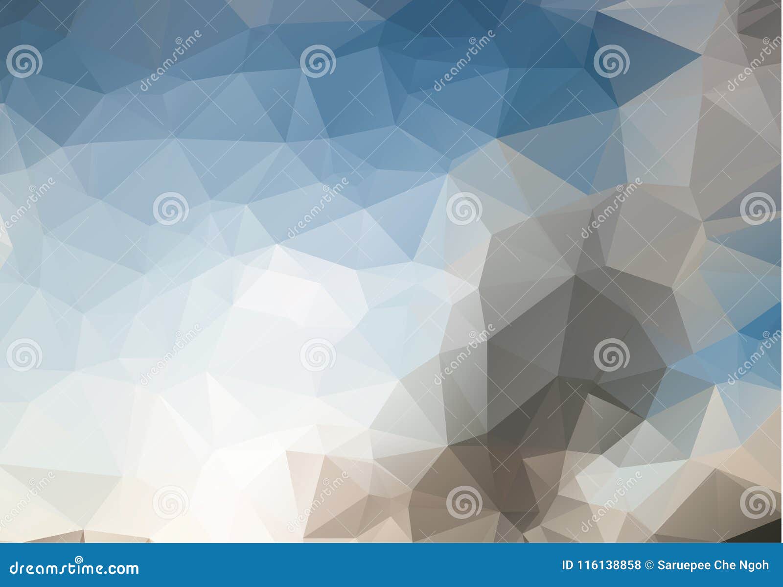 Abstract Geometric Background with Polygons. Info Graphics Composition ...