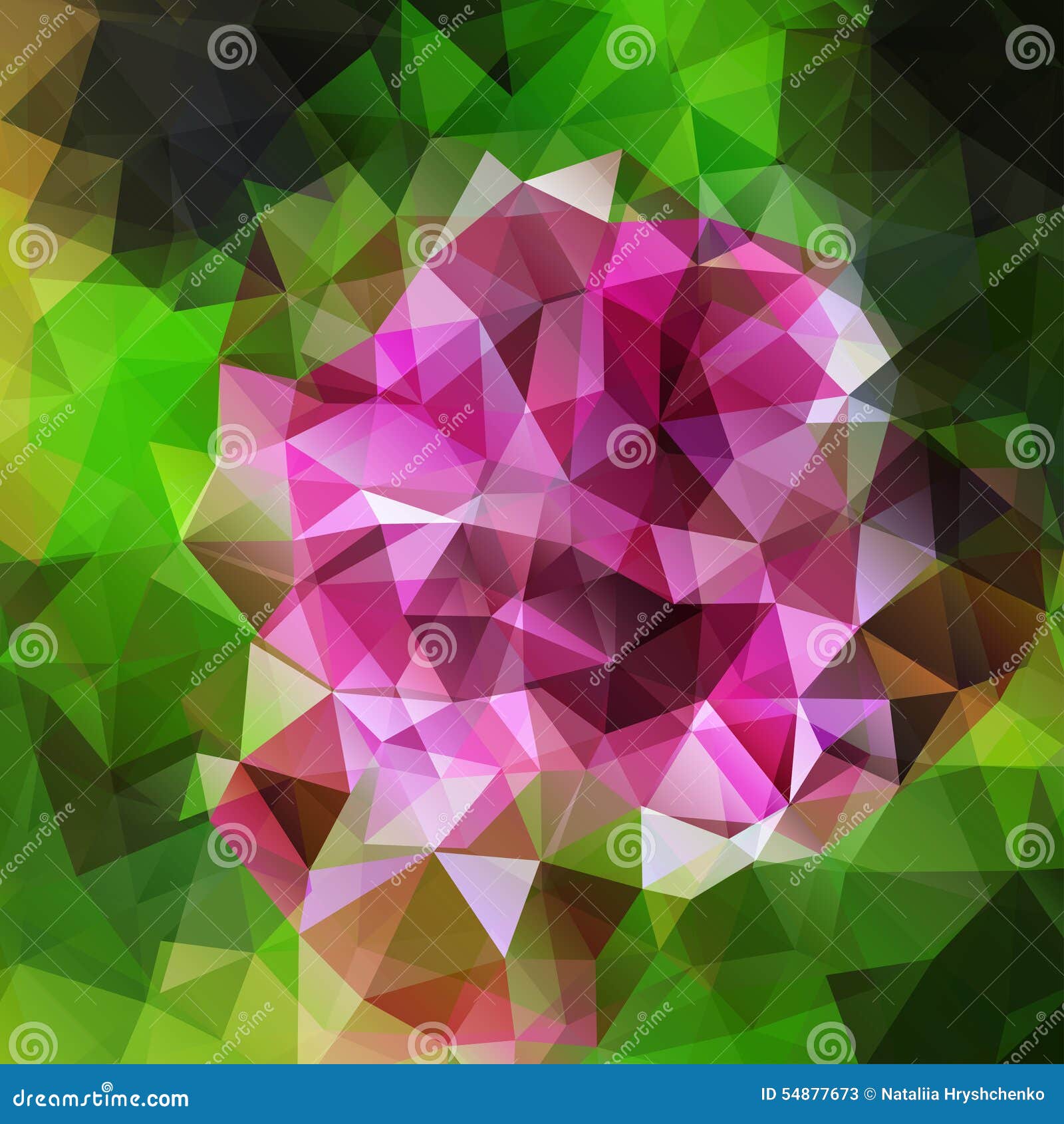 Abstract Geometric Background with Polygons Stock Vector - Illustration ...