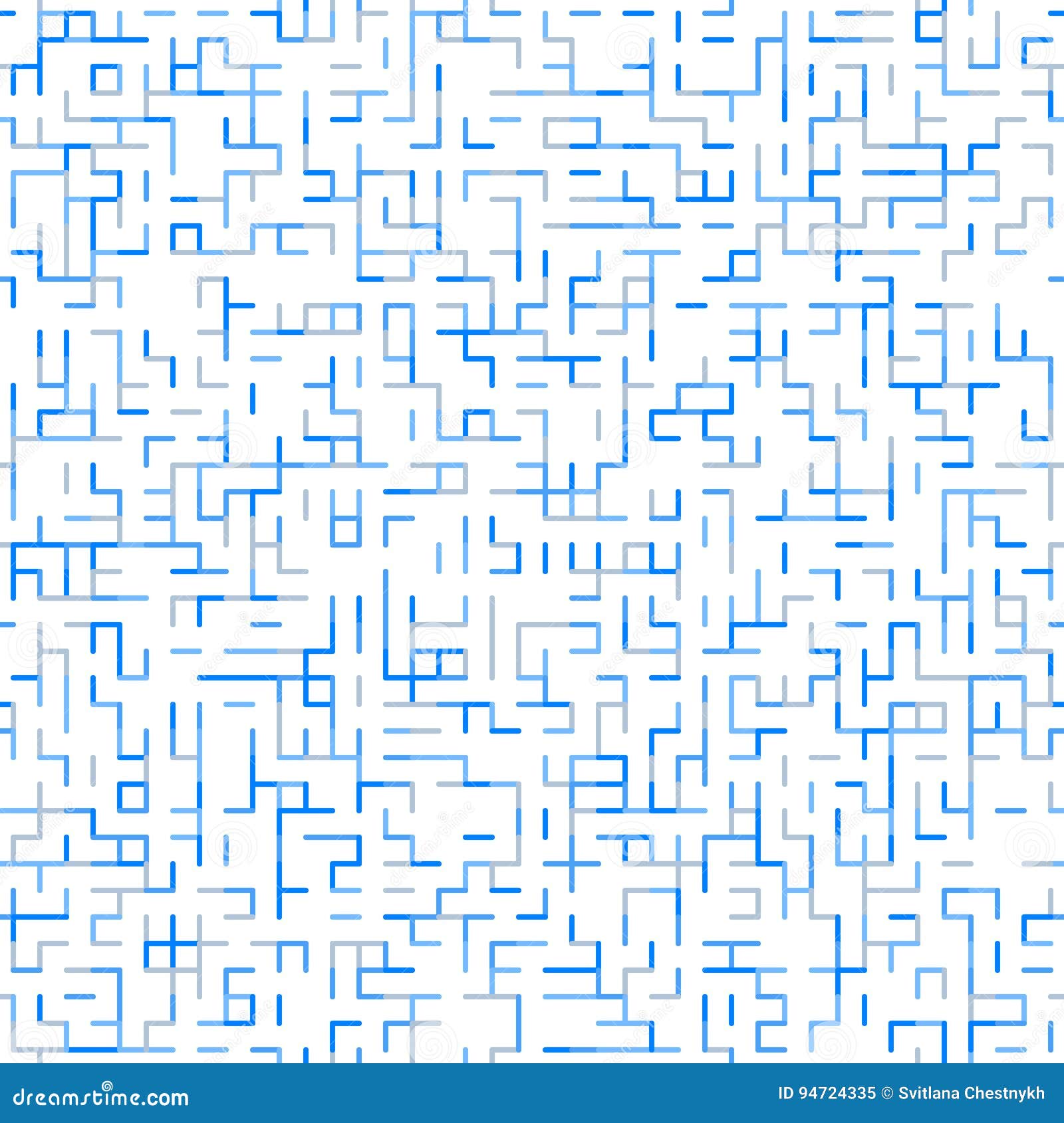 Abstract Geometric Background Random Lines Pattern Stock Vector ...