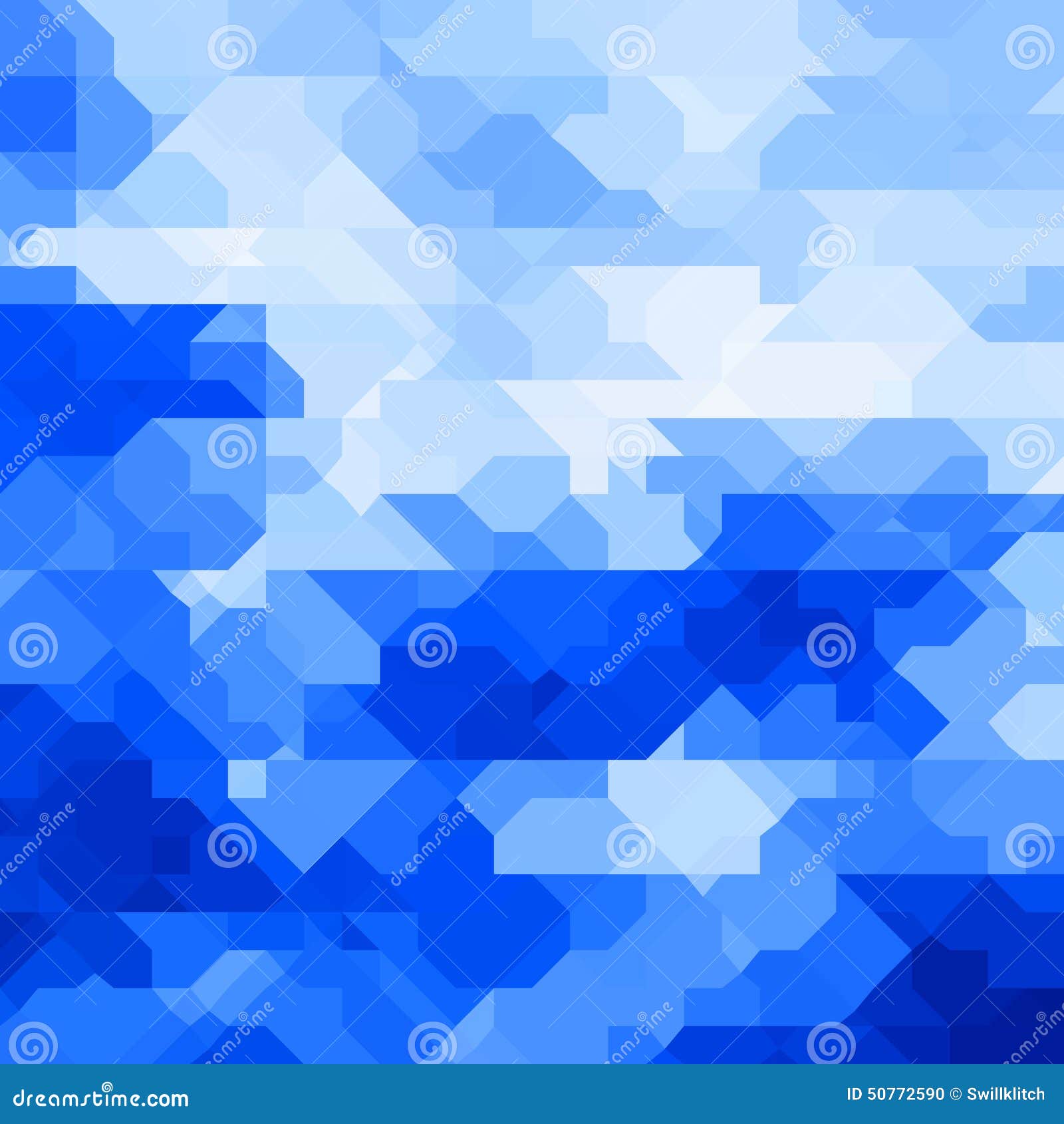Abstract Geometric Background with Random Shapes Stock Vector ...