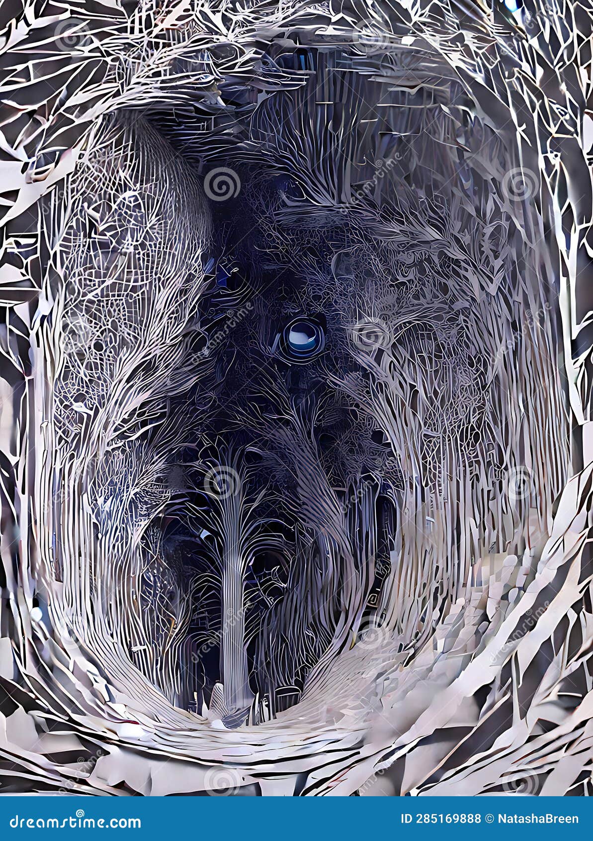 Rectangular Panels Levels Neon Magic 3D. Stock Photo - Image of vibrant ...