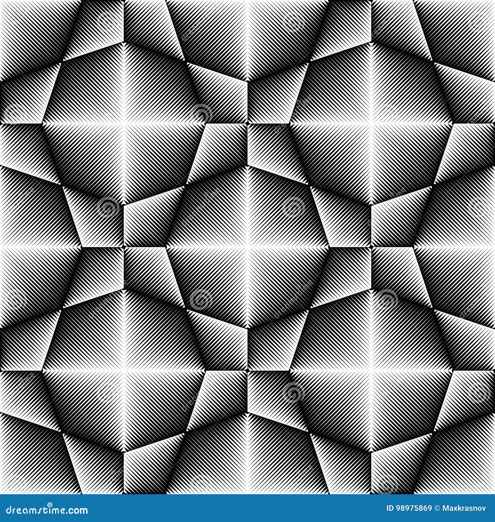 Abstract Geometric Background. Seamless Swatch Pattern Stock Vector ...