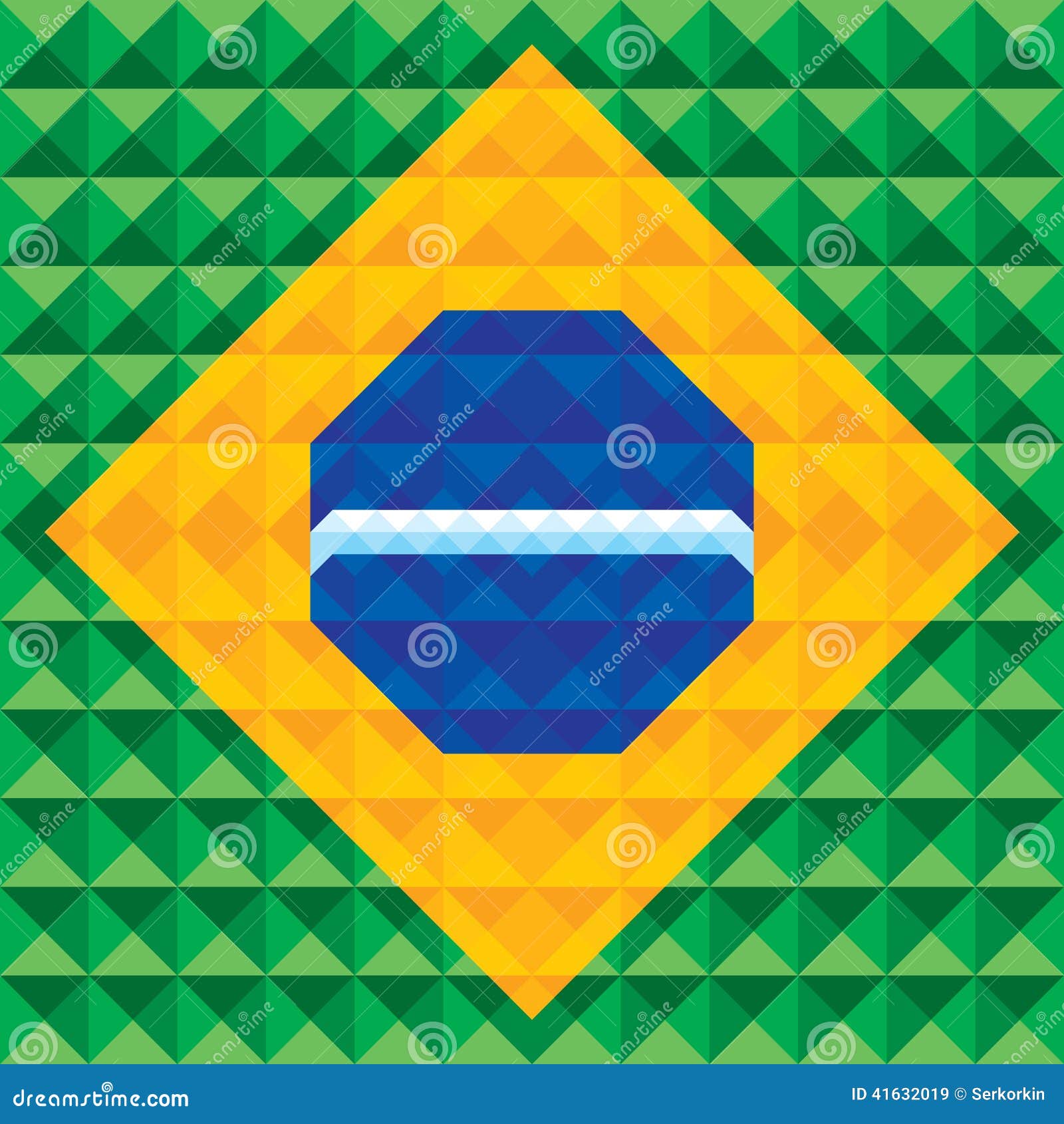 Abstract Geometric Background - Seamless Vector Pattern - Illustration ...