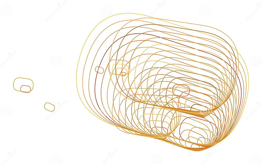 Abstract Geometric Background with Shape of Rounded Rectangle Pattern ...