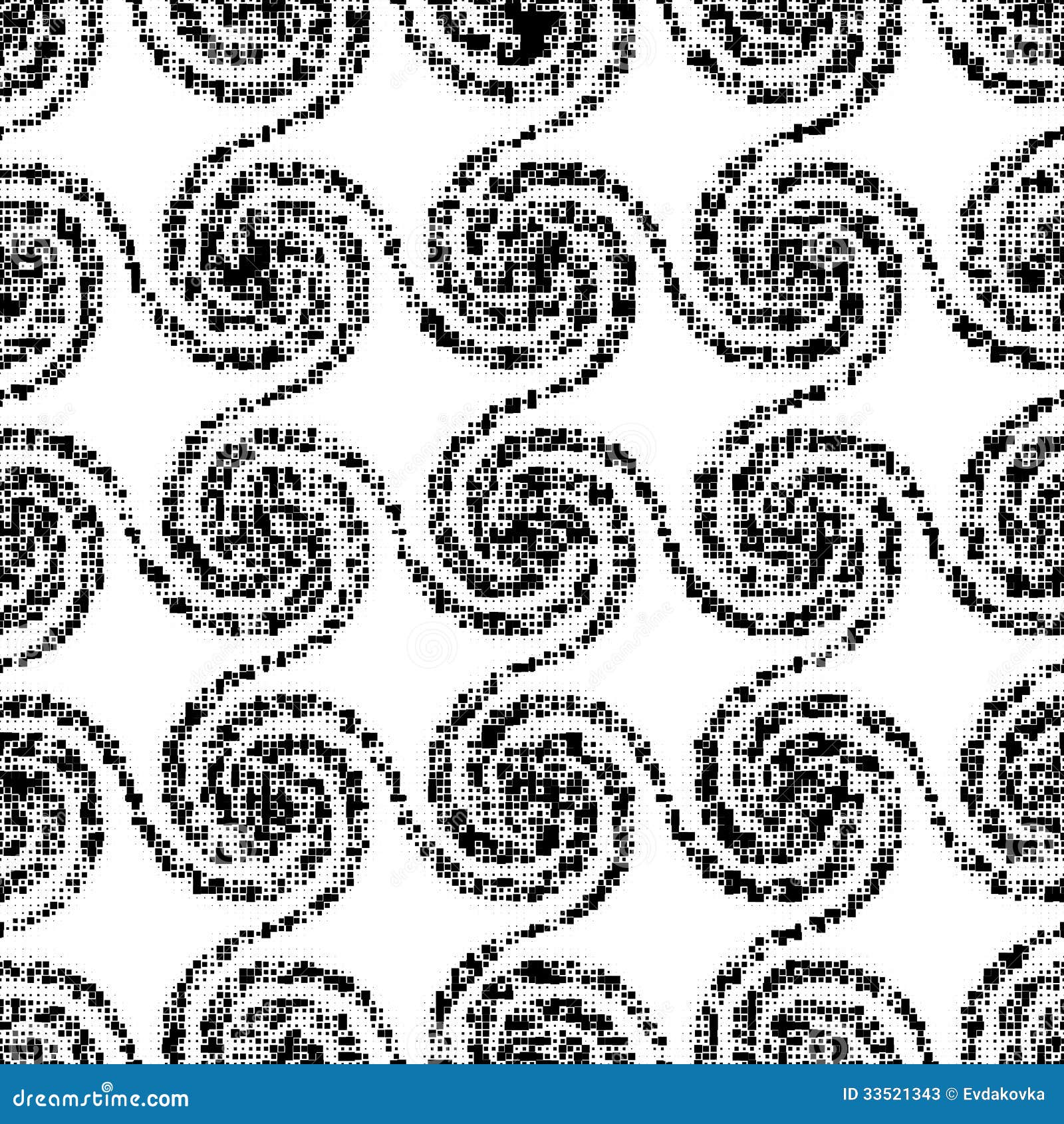 Abstract Geometric Background with Swirls. Stock Vector - Illustration ...