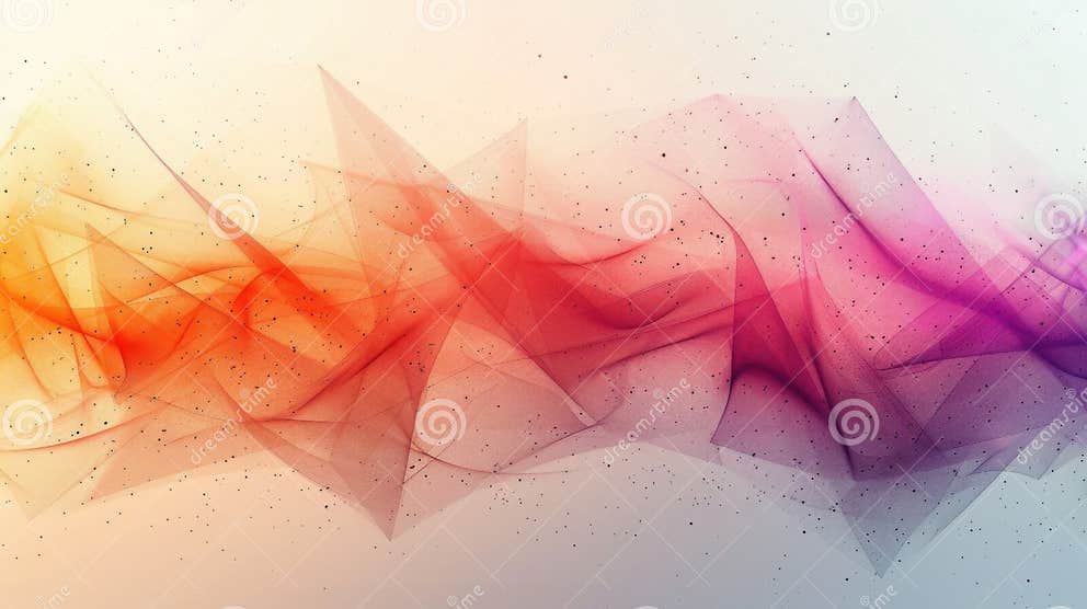 Abstract Geometric Background. Thin Dashed Line Segments. Stock ...