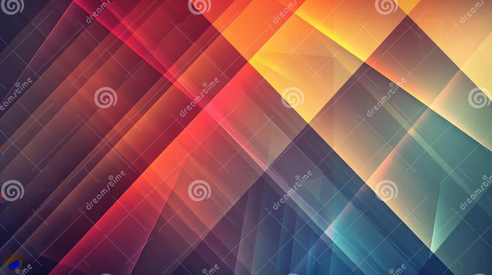 Abstract Geometric Background. Thin Dashed Line Segments. Stock ...