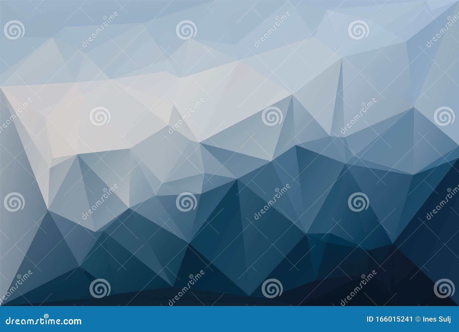 Abstract Geometric Background with Triangles. Vector Polygonal Texture ...