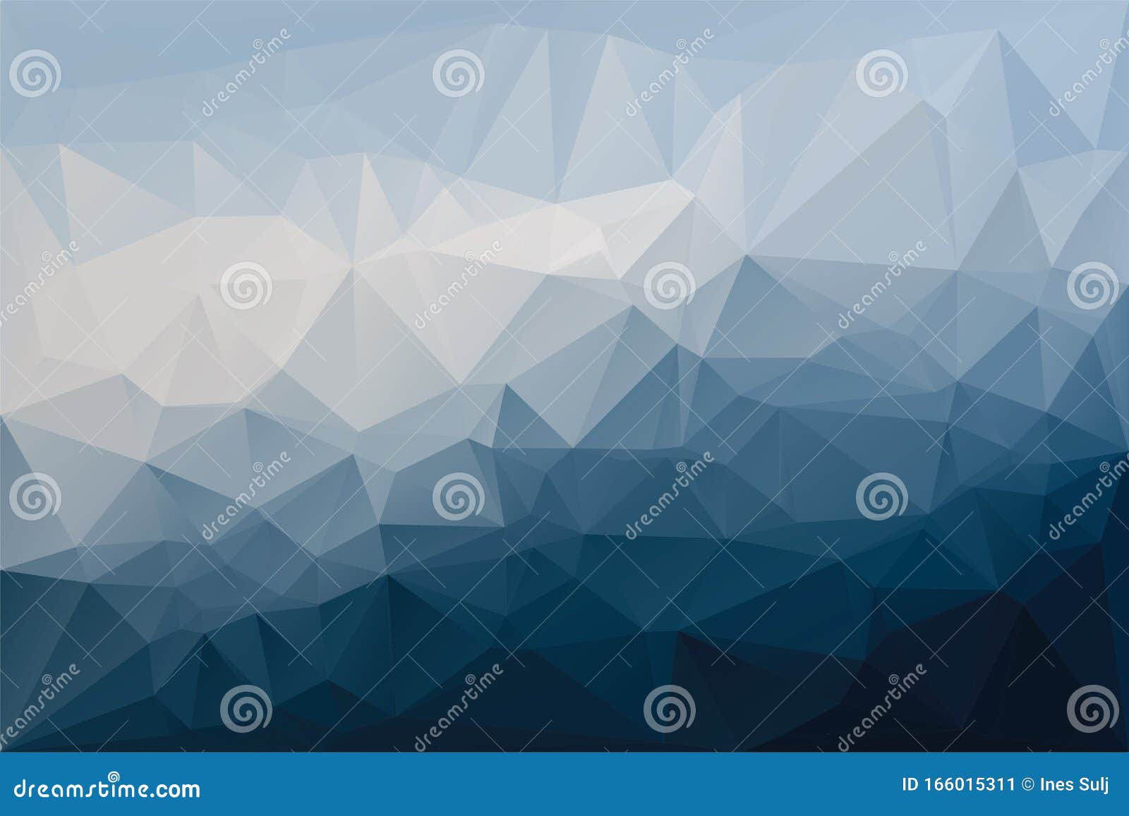 Abstract Geometric Background with Triangles. Vector Polygonal Texture ...
