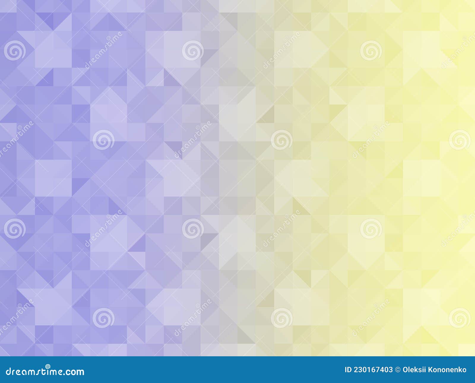 Abstract Geometric Background. Triangular Pixelation Stock Illustration ...