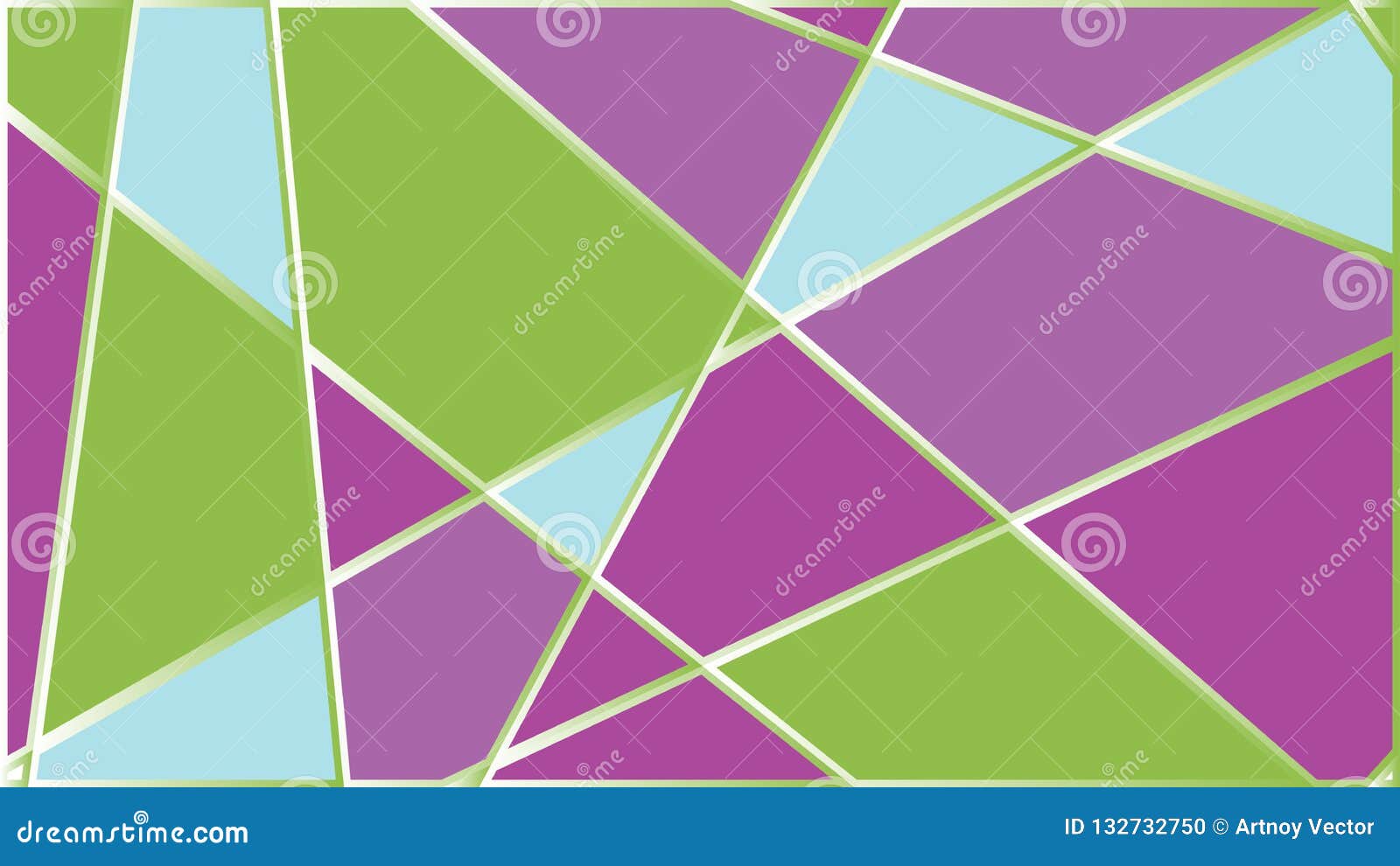 Triangle Abstract Geometric Backgrounds Full Color Stock Vector ...