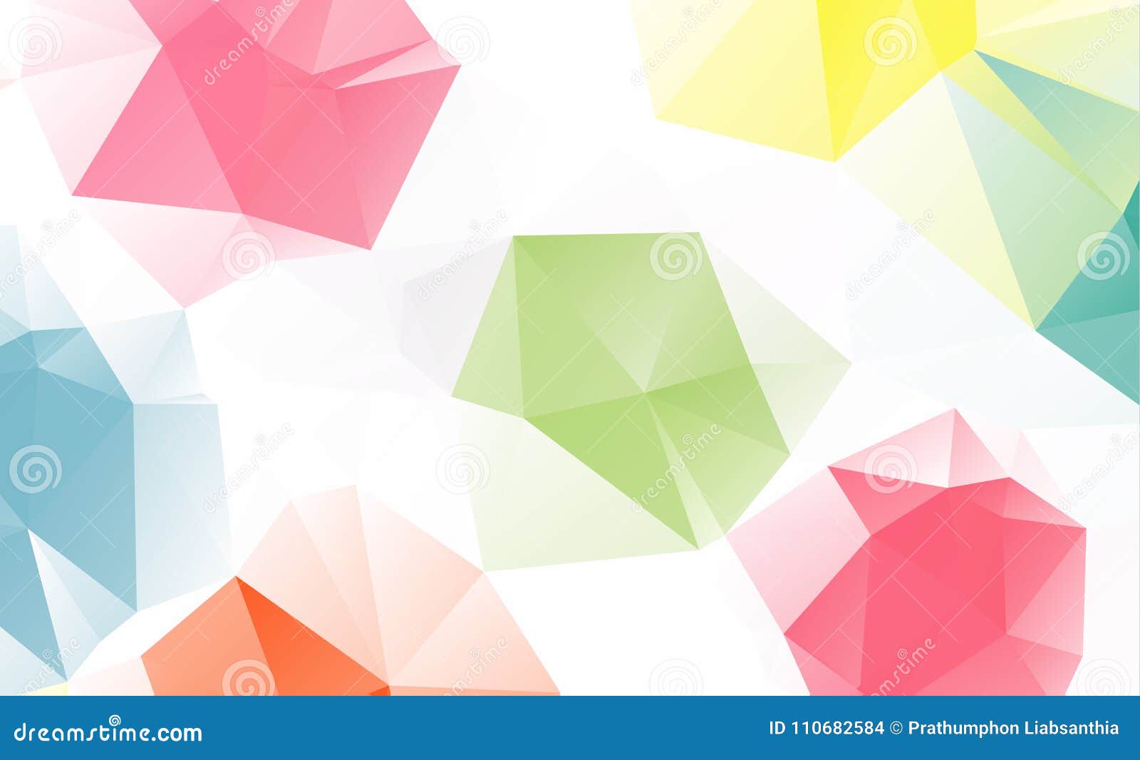 Abstract Geometric Backgrounds Full Color Stock Vector - Illustration ...