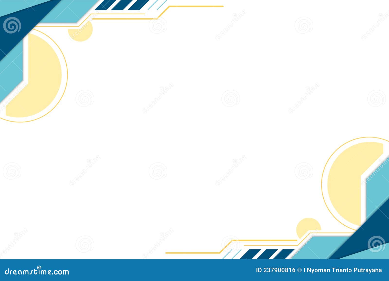 Abstract Geometric Banner Background Stock Vector - Illustration of ...
