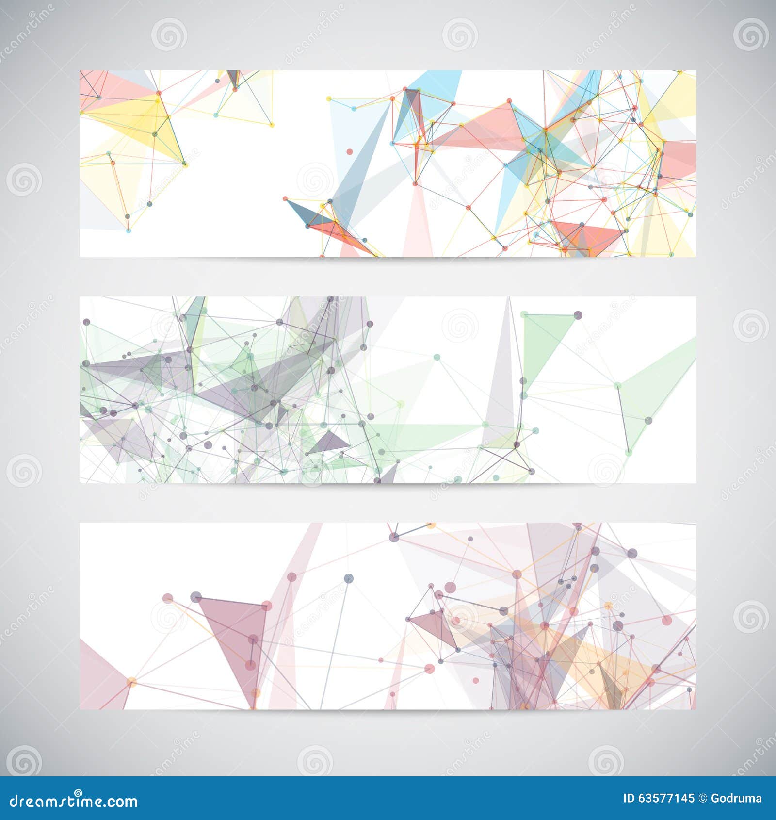 Abstract Geometric Banner Design. Geometric Stock Vector - Illustration ...