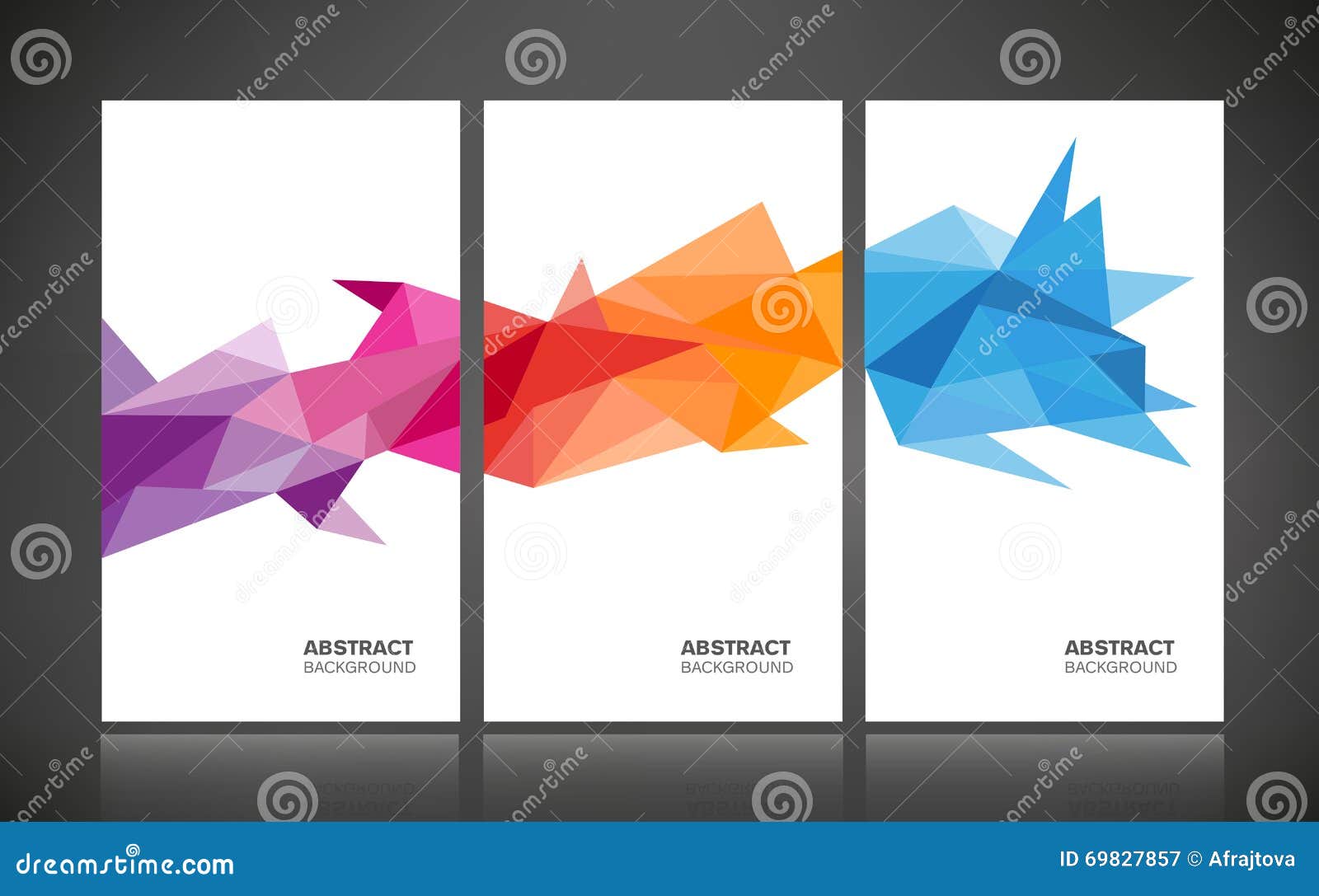 Abstract Geometric Banners stock vector. Illustration of cover - 69827857