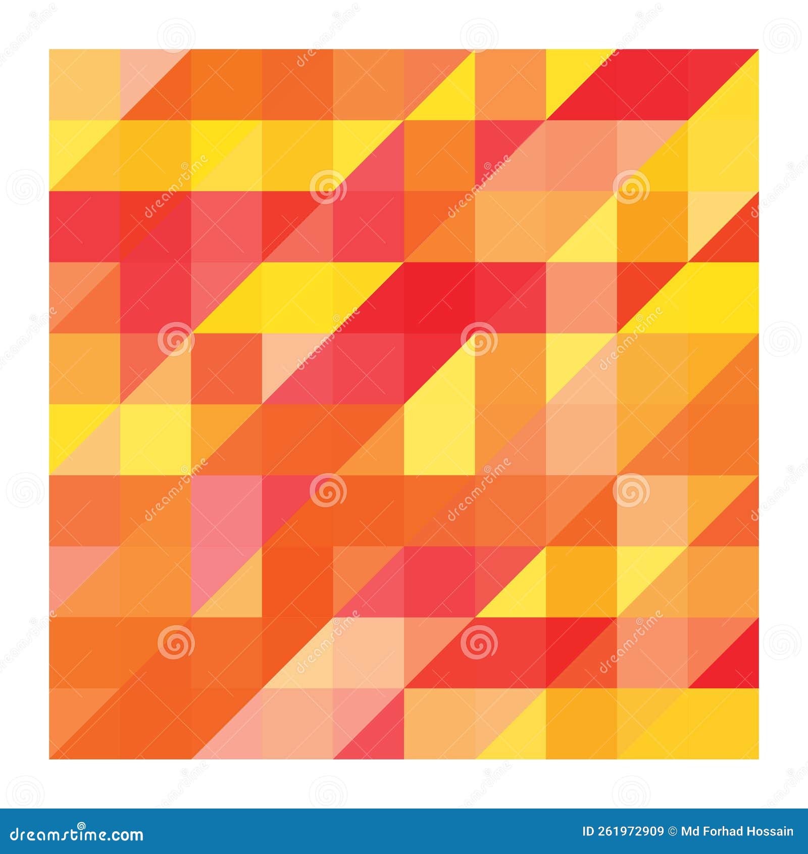 Abstract Geometric Bauhaus Pattern Design. Stock Vector - Illustration ...