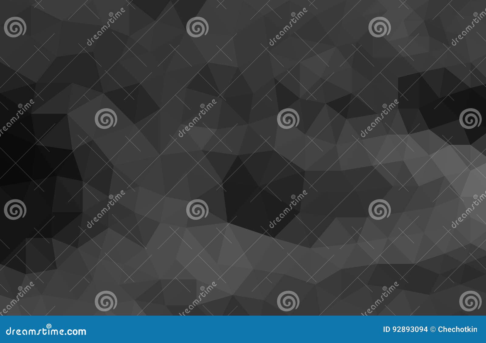 Abstract Geometric Black Background Stock Illustration - Illustration ...