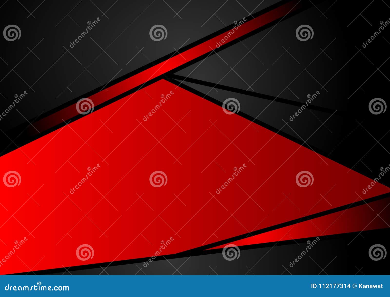 Abstract Geometric Black and Red Color Vector Background Modern Design ...
