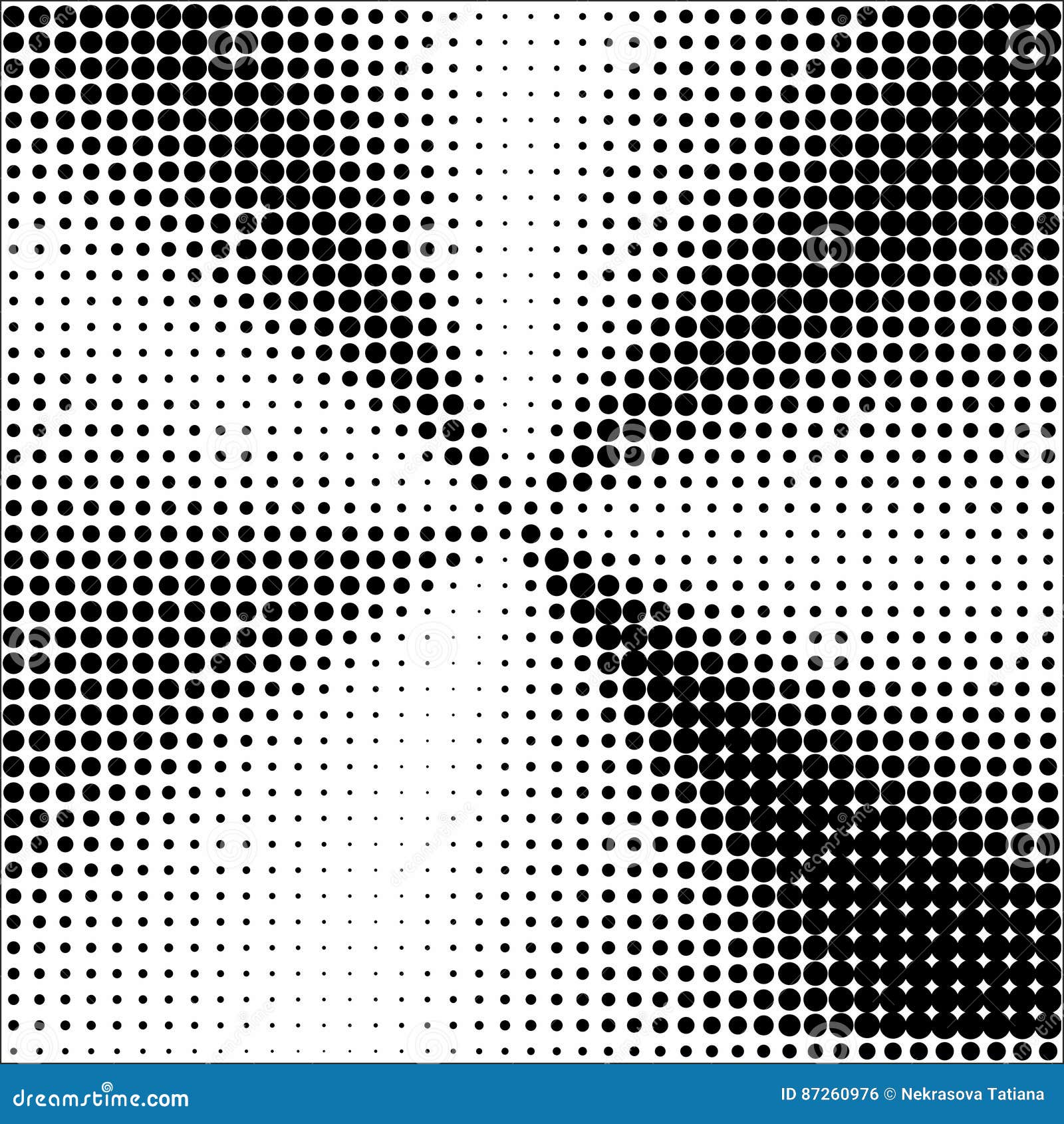 Abstract Geometric Black And White Graphic Design Print Halftone Stock