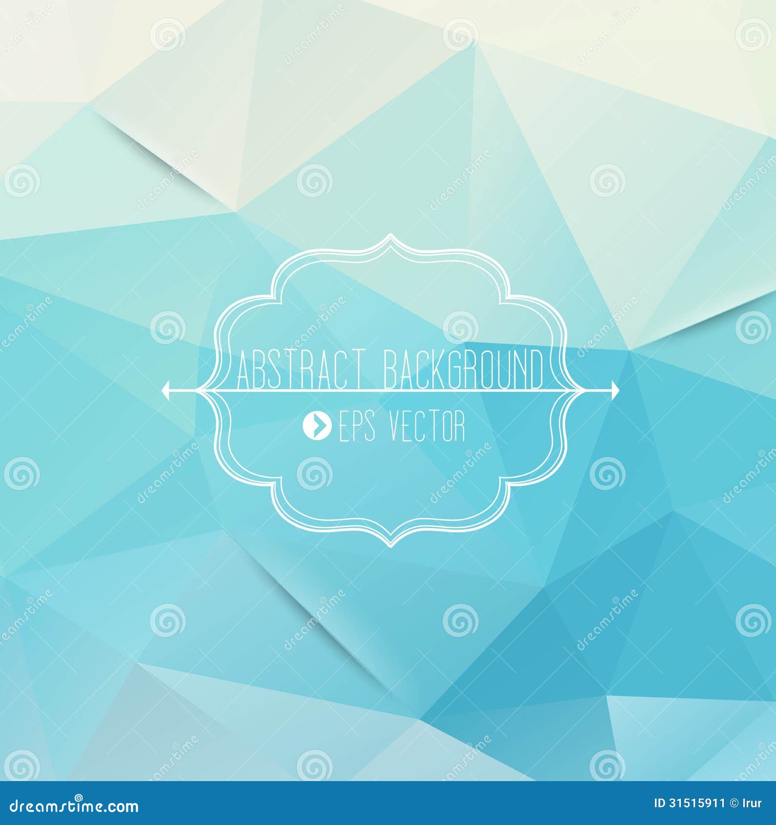Abstract Geometric Blue Background Stock Vector - Illustration of ...