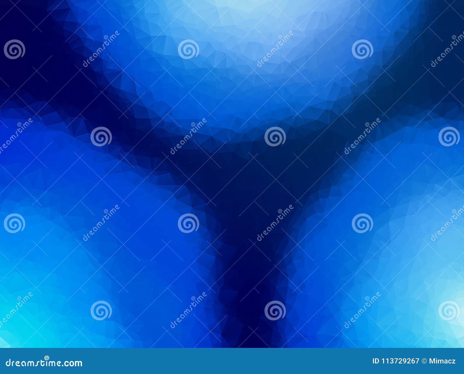 Abstract Geometric Blue Circle Texture Pattern Stock Illustration ...