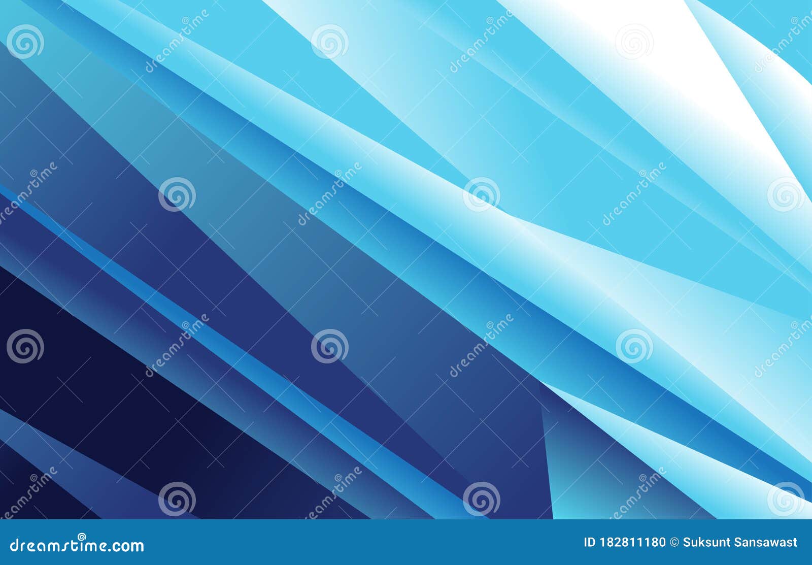 Abstract Blue Vector Background and Straight Line Illustration. Stock ...