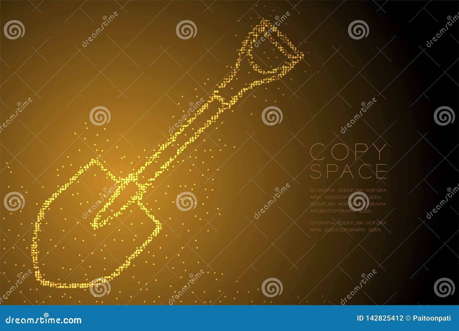 Abstract Geometric Bokeh Circle Dot Pixel Pattern Spade Shape ...