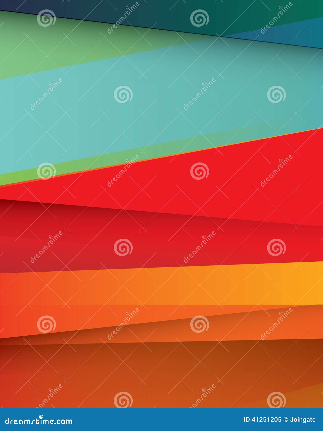 Abstract Geometric Brightly Coloured Background Stock Vector ...