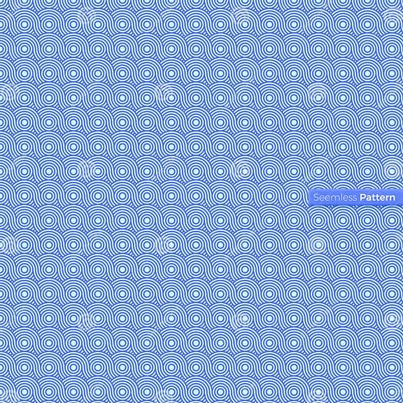 Abstract Geometric Circle Pattern. Diagonal Line, Oval Shape Object ...