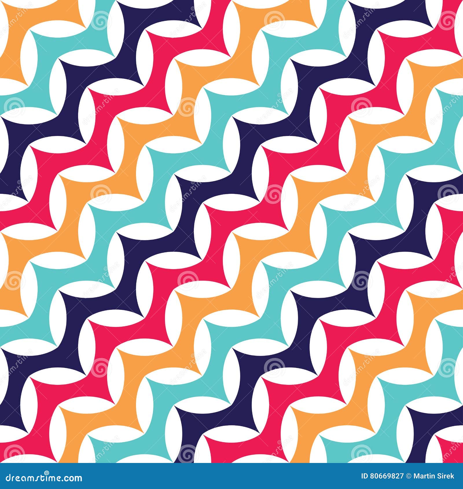 Abstract Geometric Colored Graphic Design Deco Pattern Background Stock ...