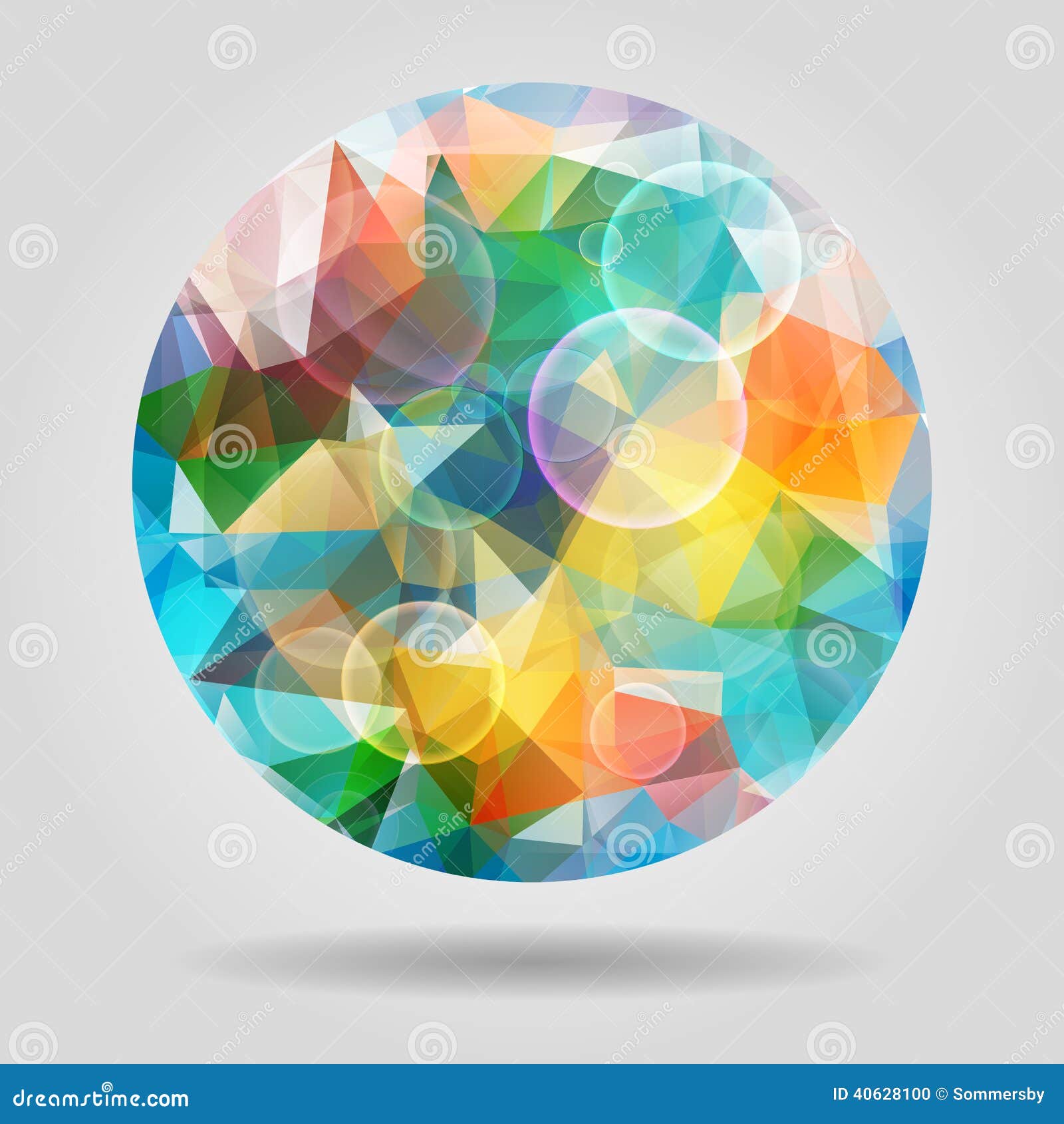Abstract Geometric Colourful Spherical Shape with Bubbles for Gr Stock ... Abstract Geometric Colourful Spherical Shape with Bubbles for Gr Stock ...