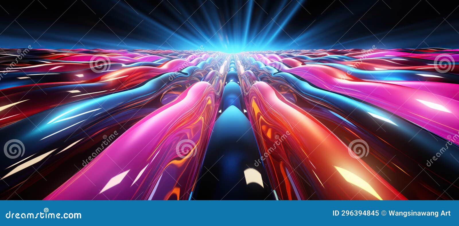 Abstract Geometric Composition,digital Art Works Stock Image - Image of ...