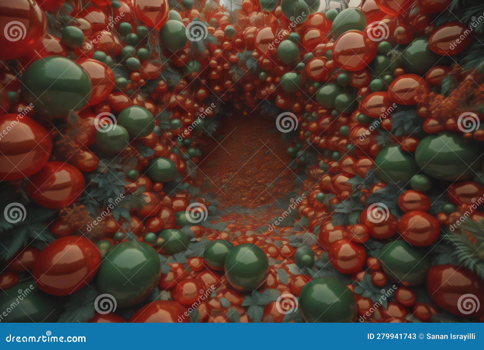 Abstract Geometric Composition,digital Art Works. Stock Illustration ...