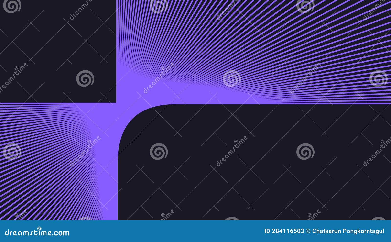 Abstract Geometric Concept Lines Dynamic Particle Pattern on Black ...