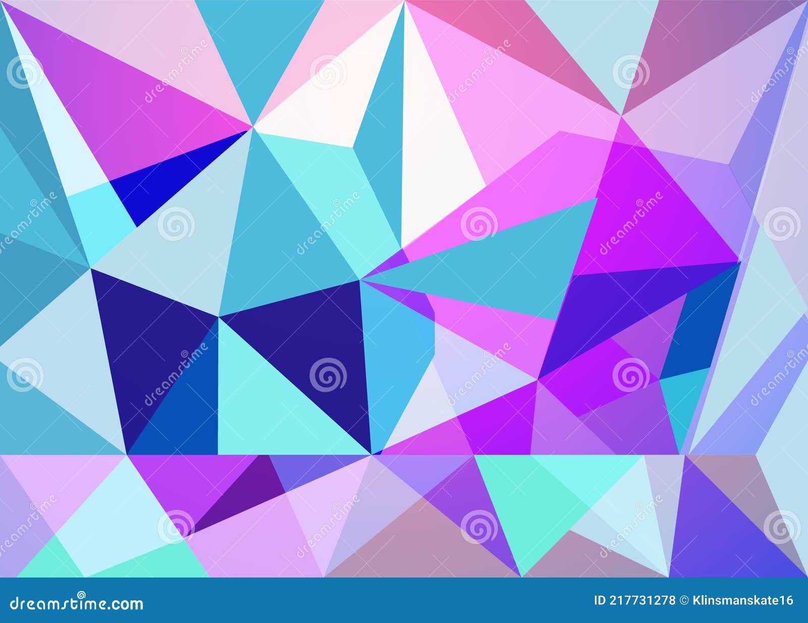 Abstract Geometric Crystal Background Design Stock Illustration ...