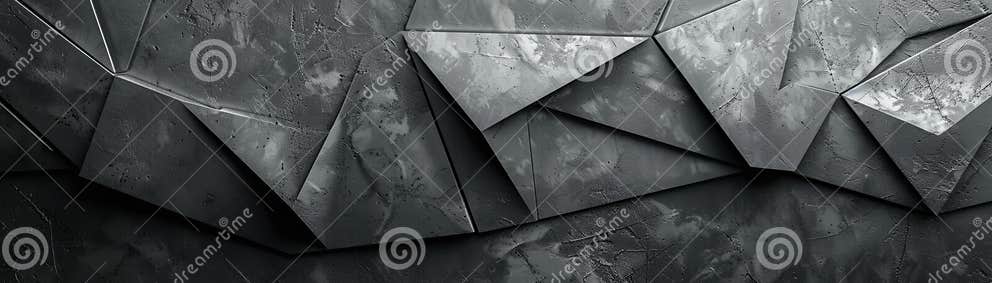 Abstract Geometric Dark Pattern with Angular Shapes and Textures ...