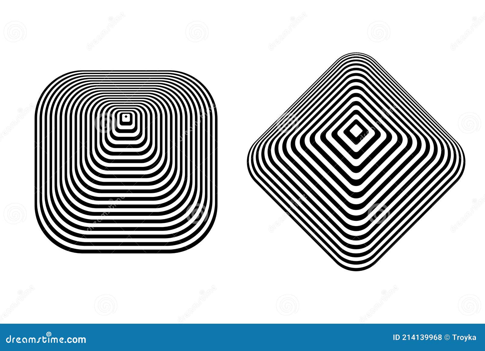 Abstract Geometric Design Elements in Pyramid Shape Stock Vector ...