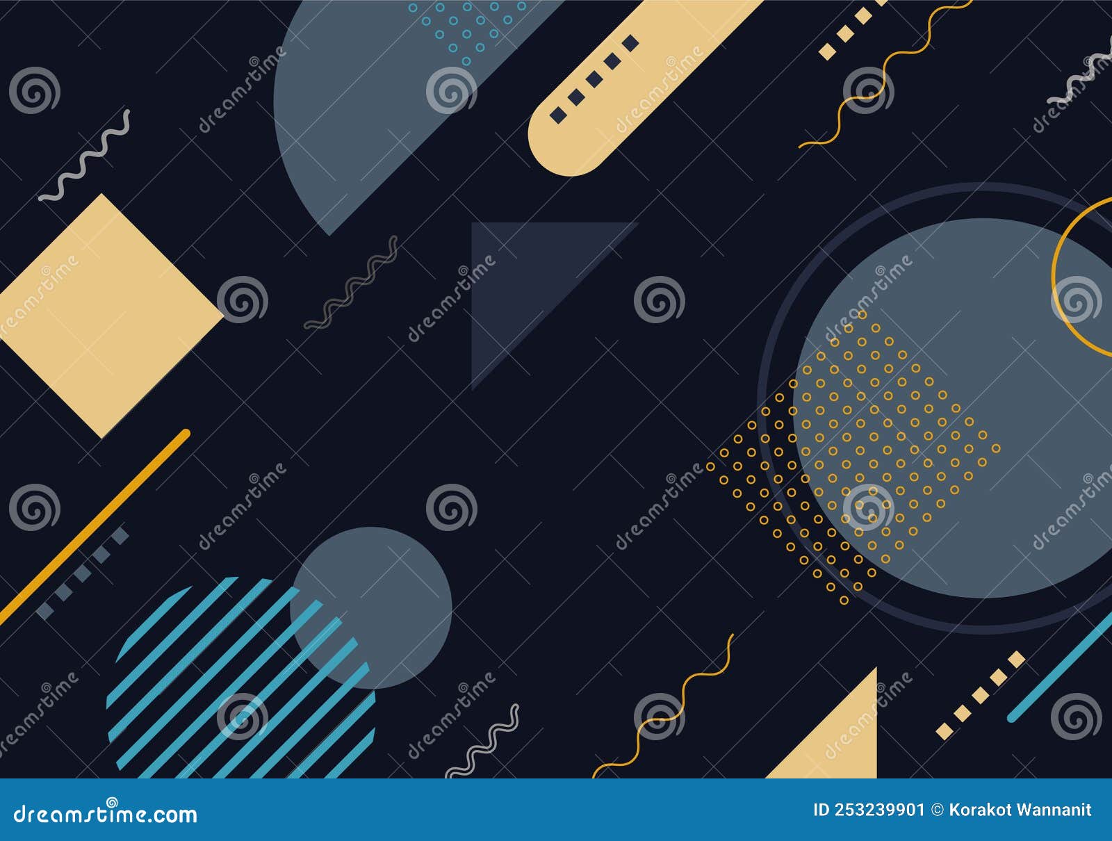 Abstract Geometric Design of Minimal Artwork Decorative Template ...