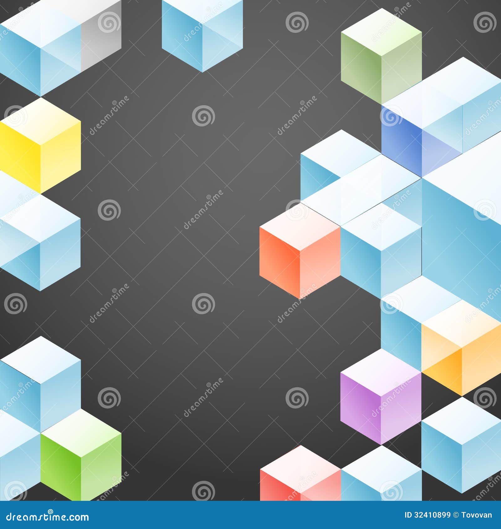 Abstract Geometric Design Template Stock Vector - Illustration of ...