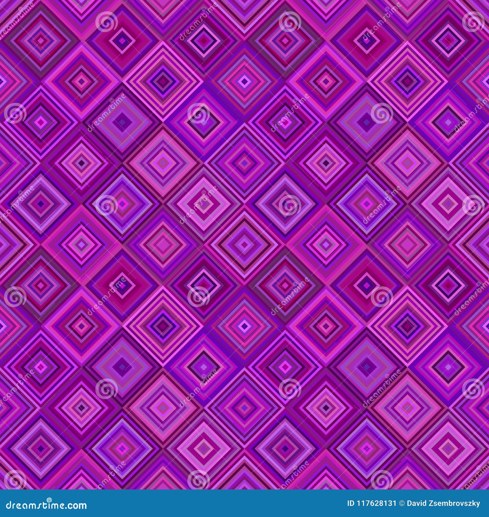 Abstract Geometric Diagonal Square Pattern Background Repeatable