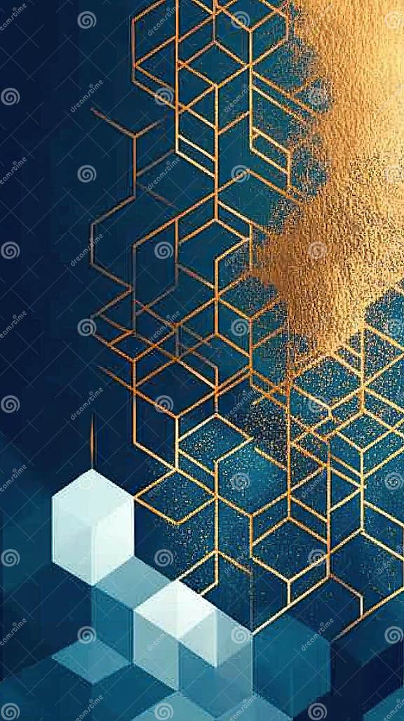 Modern Abstract Geometric Diamond Pattern Vector Design Background for ...