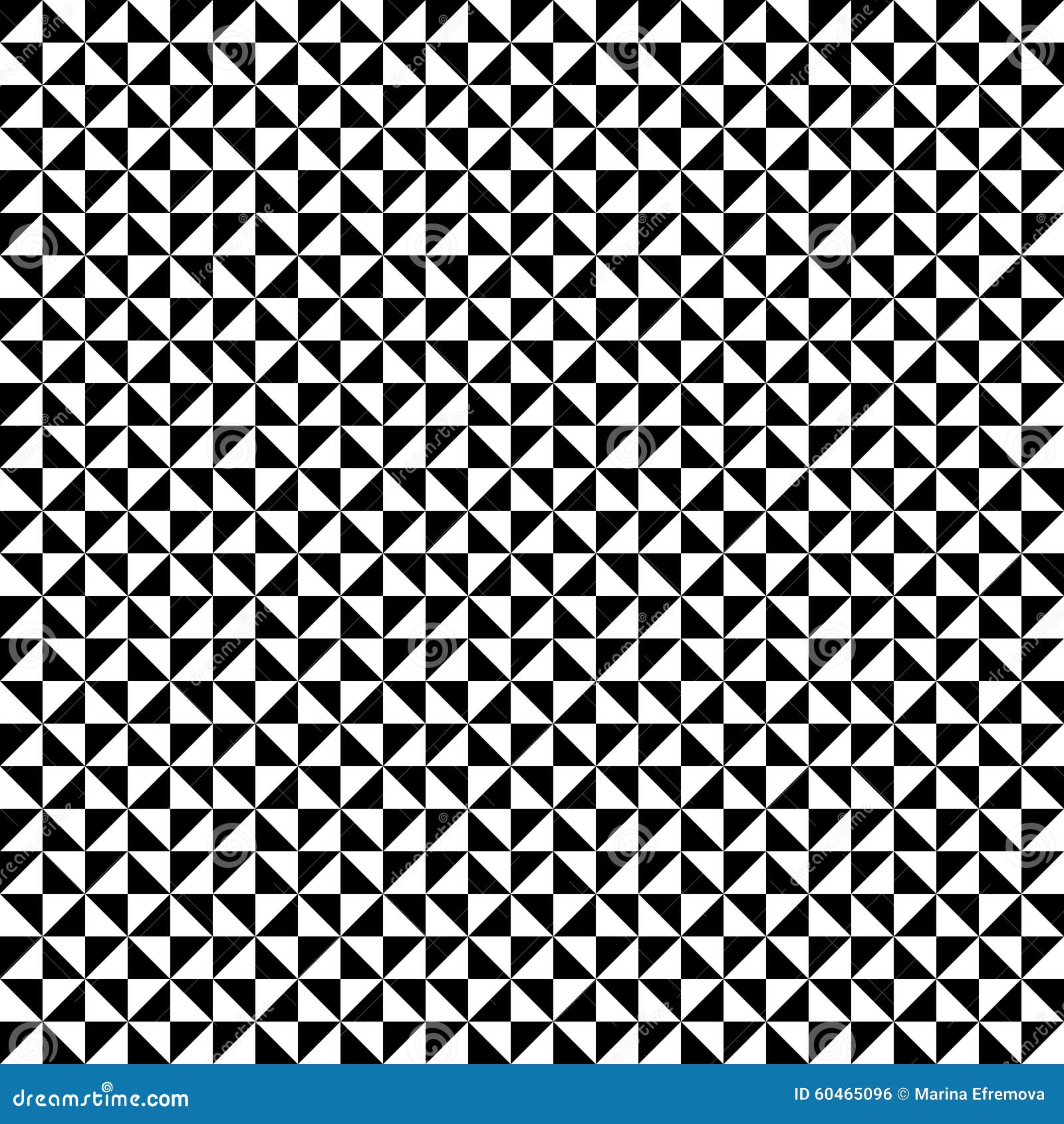 Abstract Geometric Diamond Shape Seamless Pattern in Black and White ...