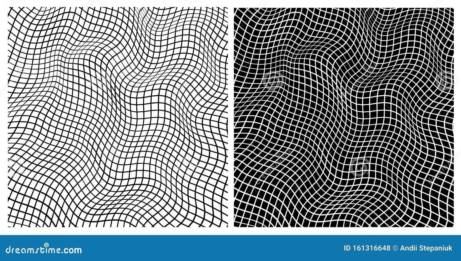 Abstract Geometric Distorted Shape Stock Vector - Illustration of ...