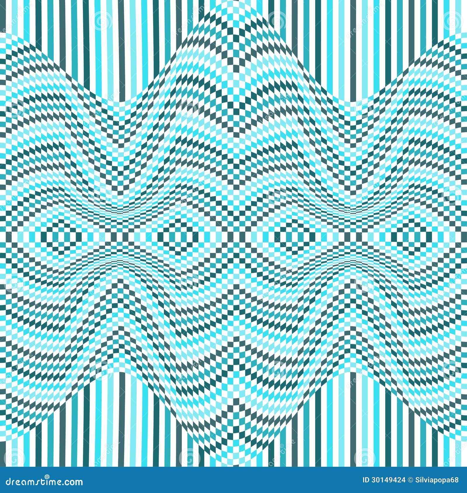 Abstract Geometric Distortion Background Stock Illustration ...