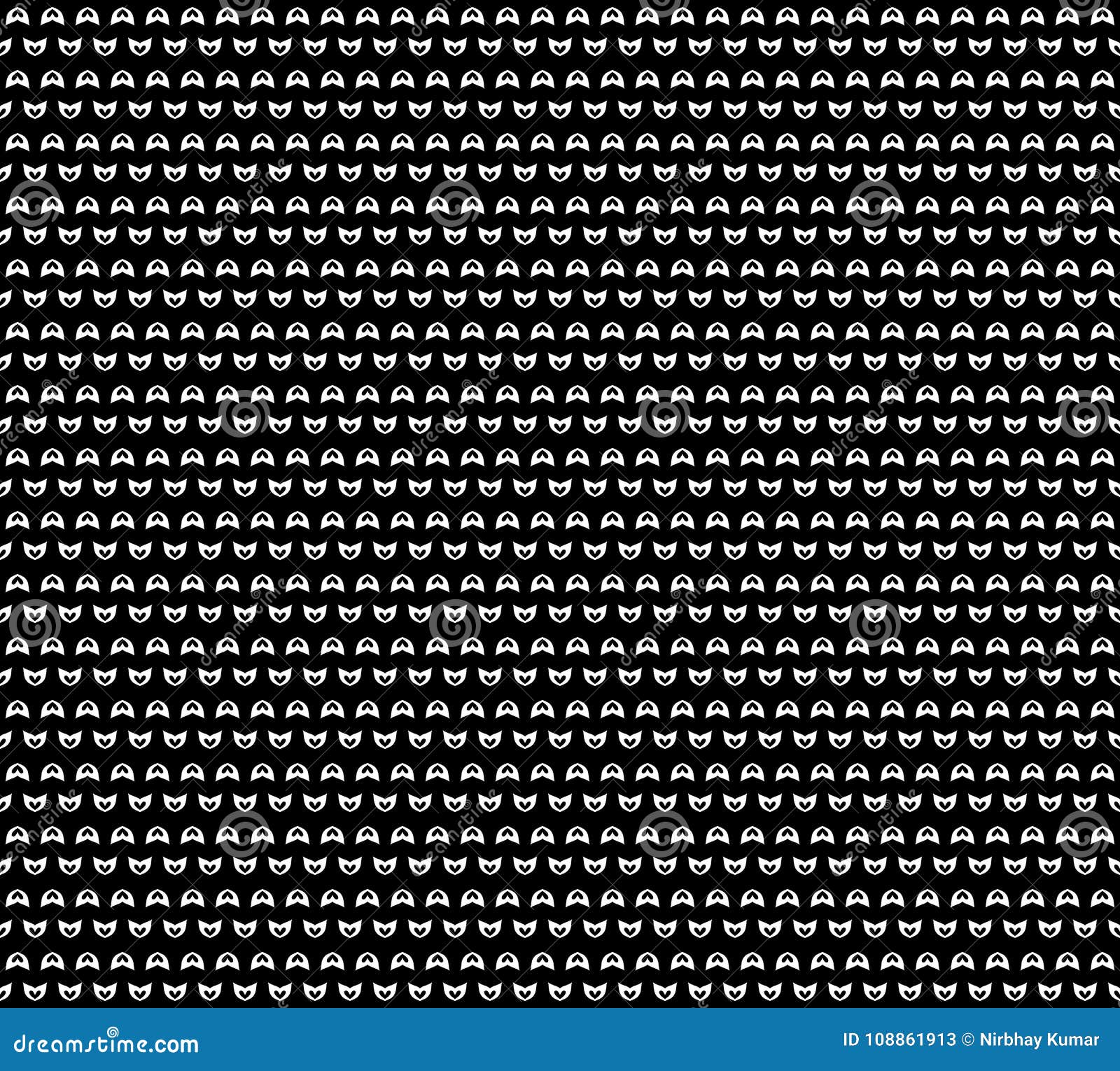 Abstract Geometric Dot and Curve Seamless Pattern Design Stock Vector ...