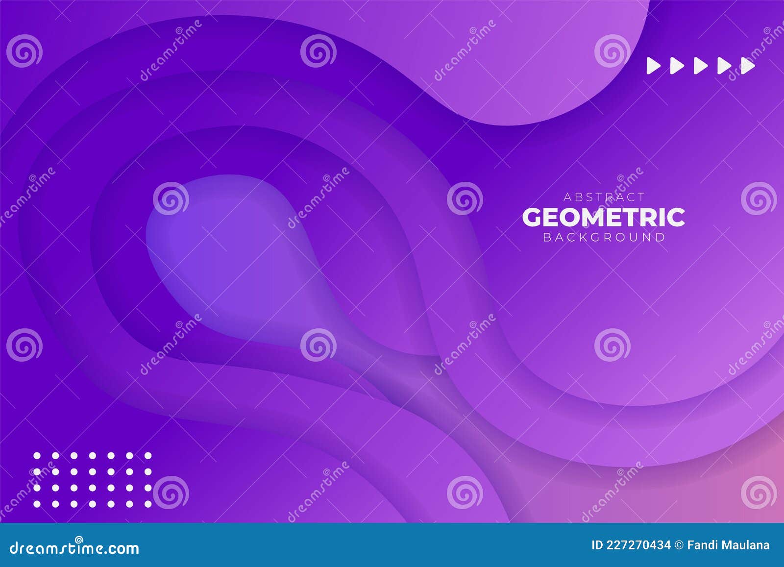 Abstract Geometric Dynamic Shape Gradient Overlapped Bright Soft Purple Background Banner ...