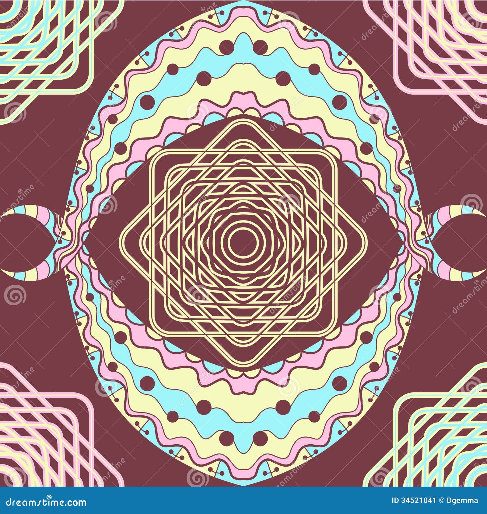 Abstract Geometric Elements Stock Vector - Illustration of geometric ...