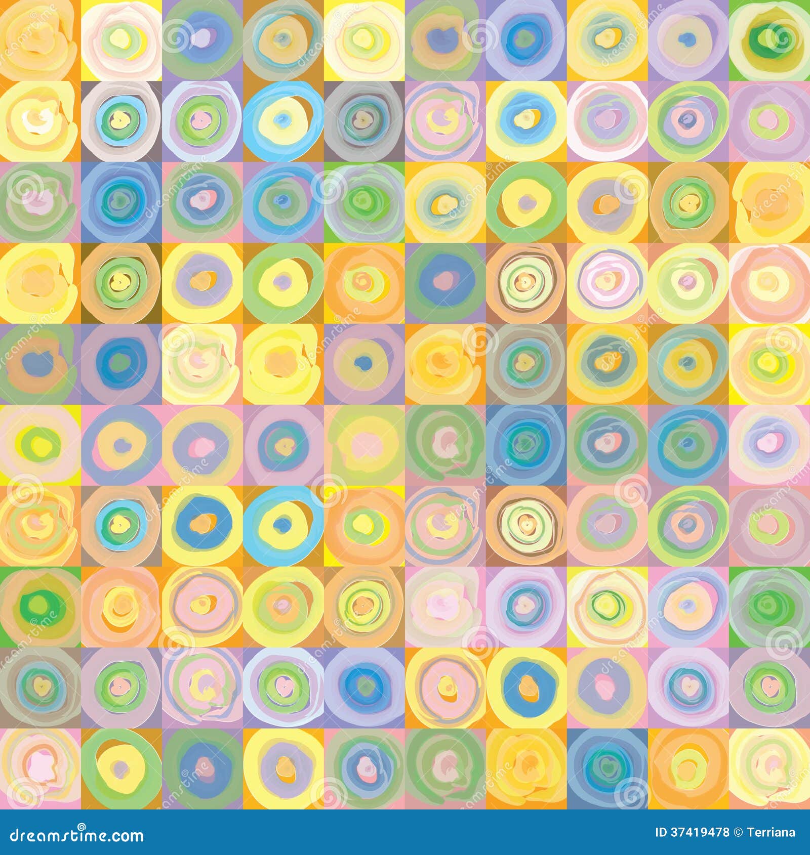 Abstract Geometric Festive Pop-art Texture. Stock Illustration ...