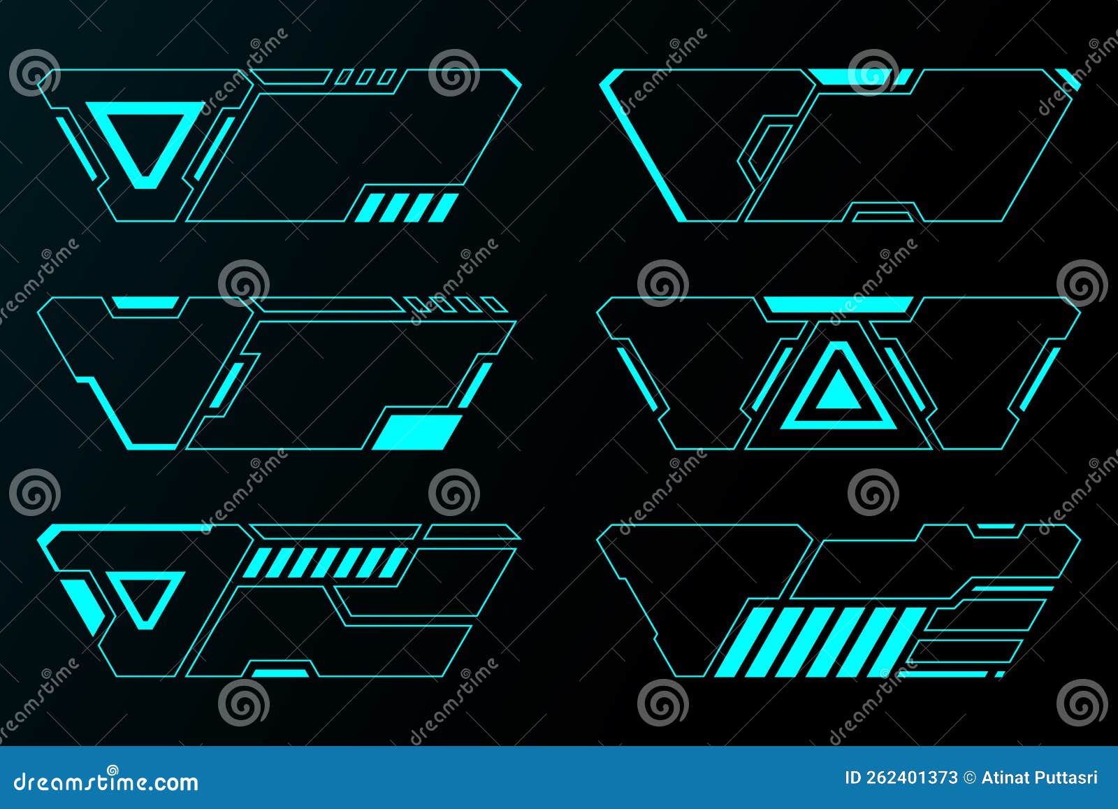 Abstract Geometric Frame Set Technology Future Interface Hud . Stock ... Abstract Geometric Frame Set Technology Future Interface Hud . Stock ...